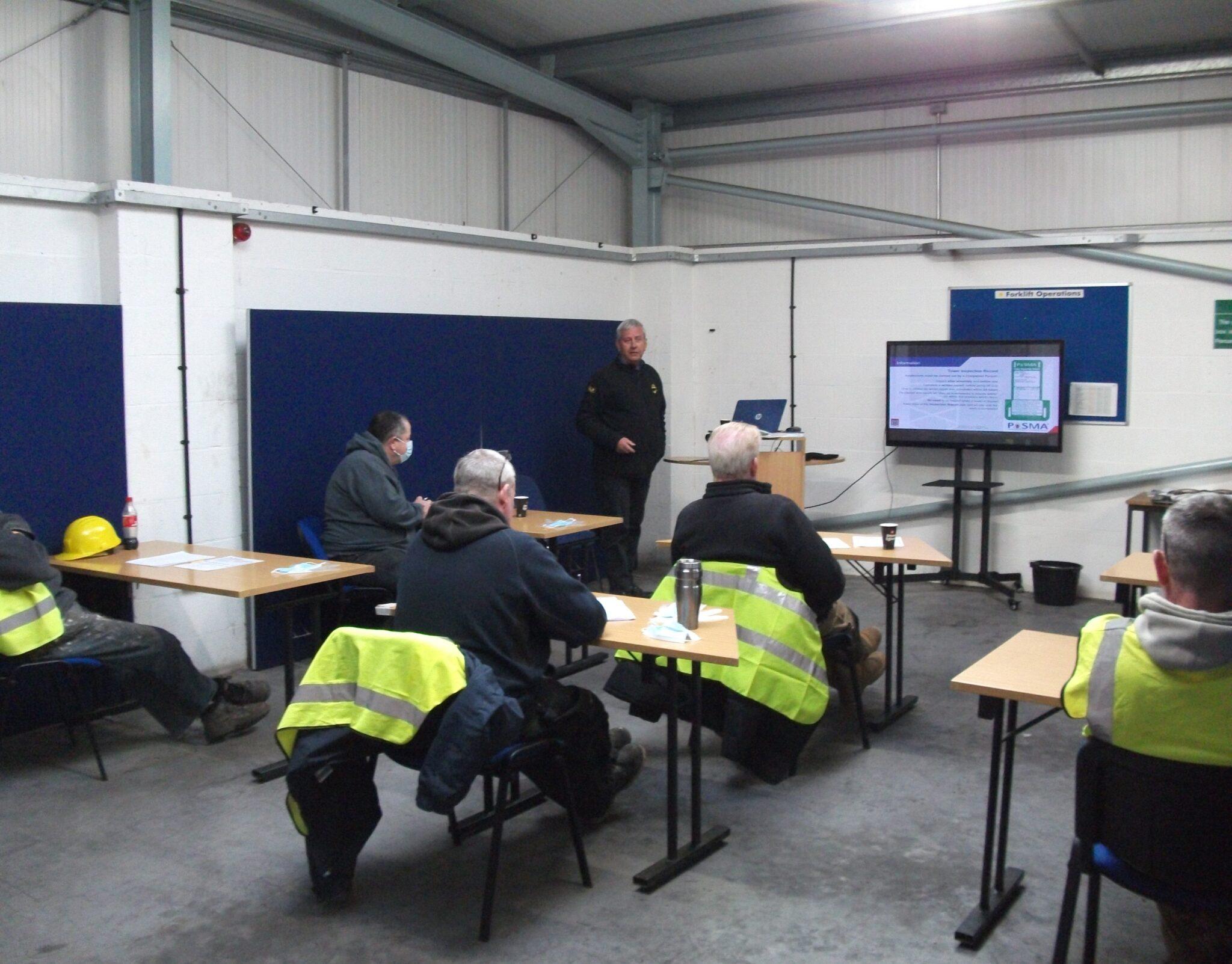 FASET and SAEMA manager Tony Seddon on becoming PASMA trained - Saema
